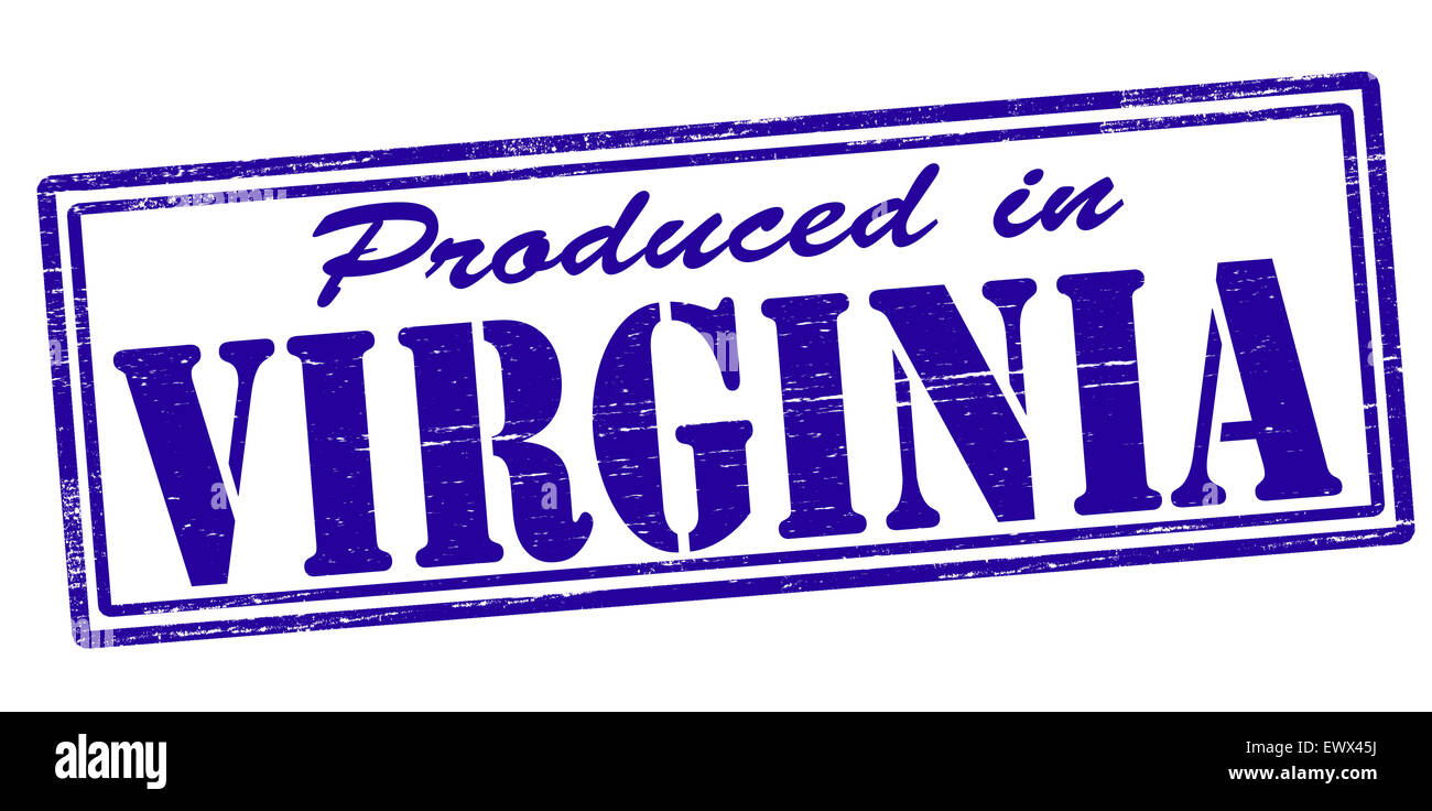 Virginia stamp hi-res stock photography and images - Alamy