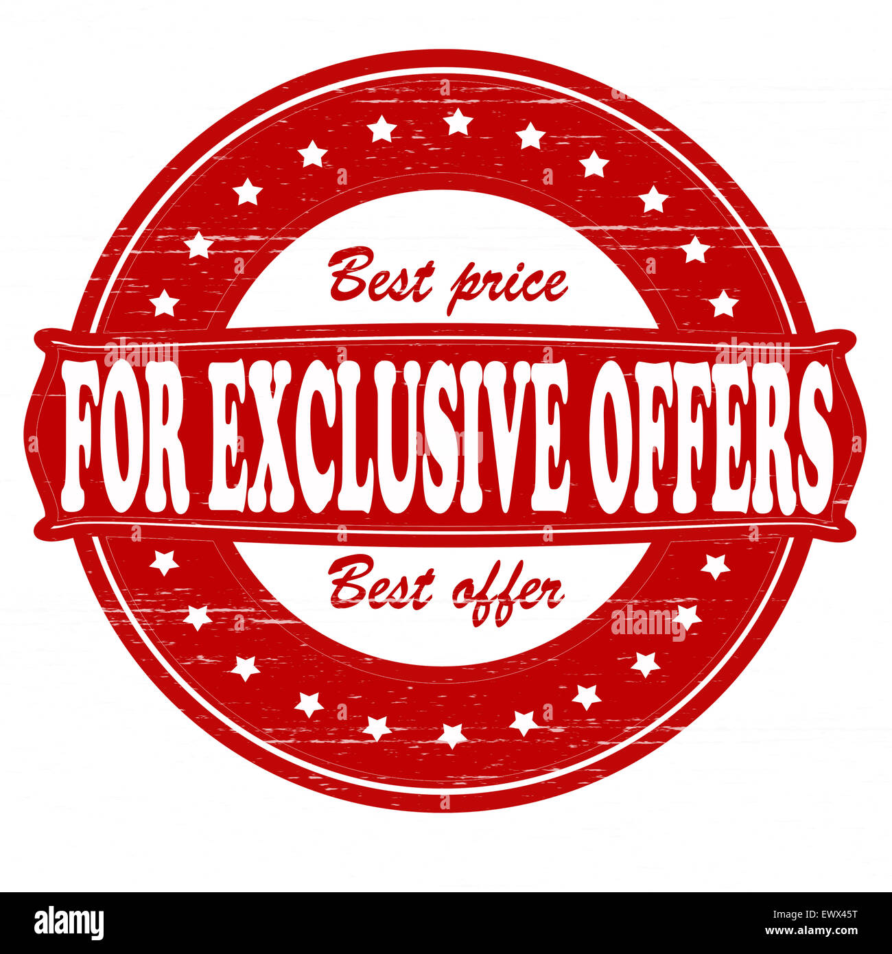 Stamp with text exclusive inside hi-res stock photography and images ...