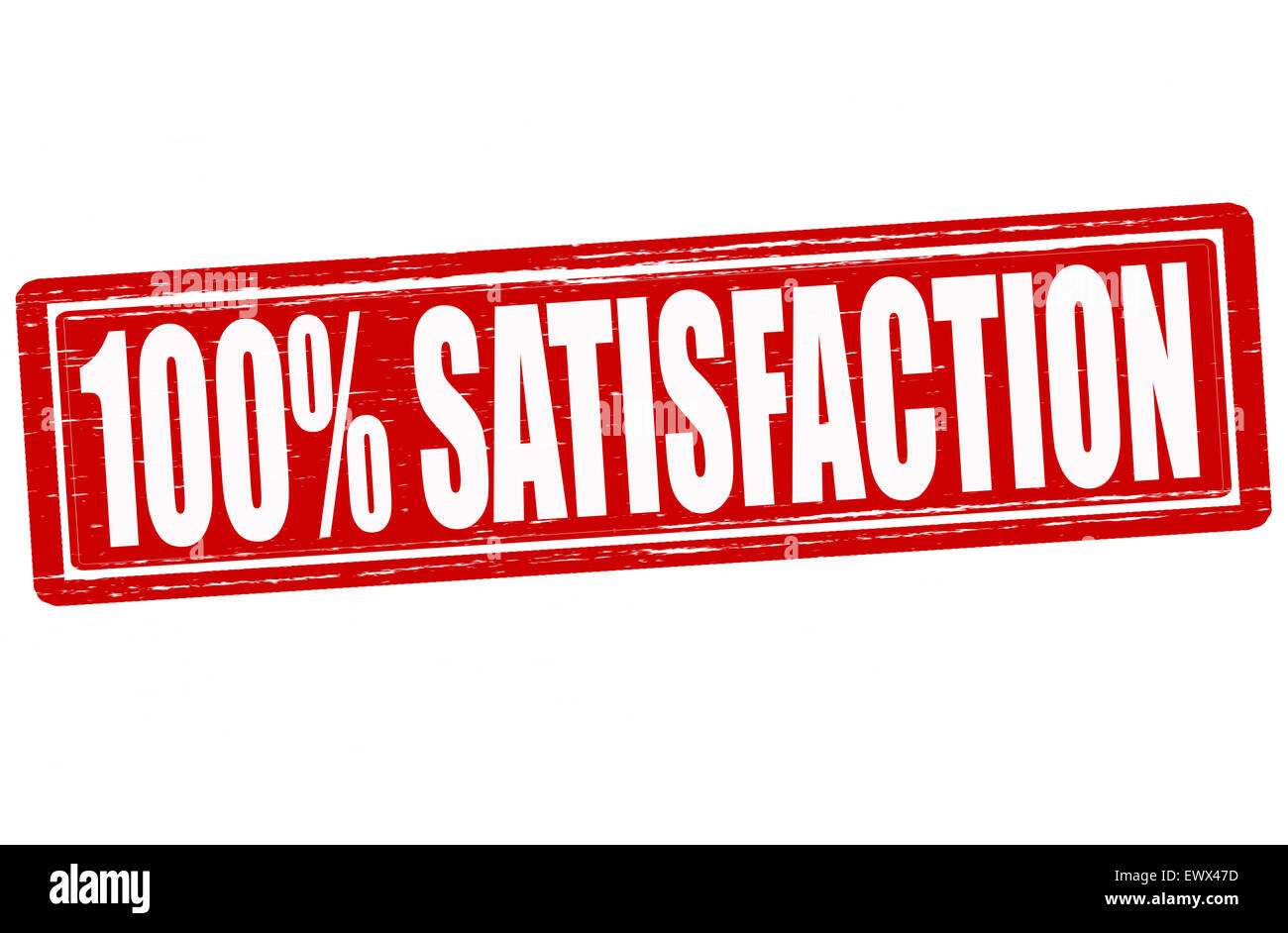 Stamp with word satisfaction inside, illustration Stock Photo - Alamy