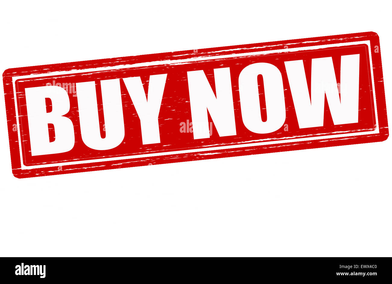 Stamp with text buy now inside, illustration Stock Photo - Alamy