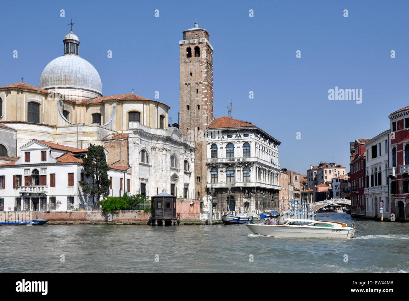 Italy- Venice - Cannaregio region - Chiesa San Geremia - viewed from ...