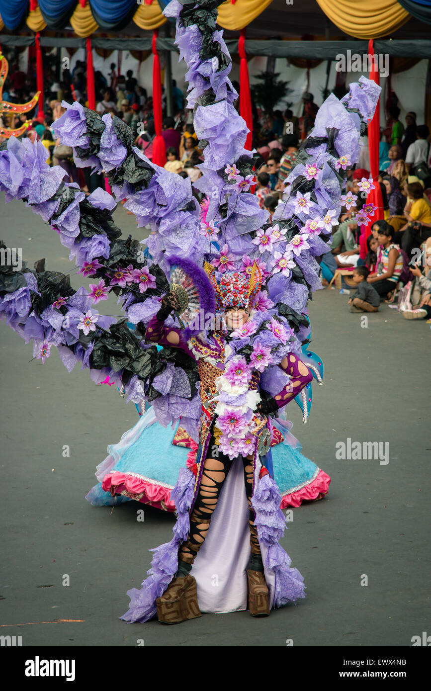 Jember Fashion Carnival in Jember, Java, Indonesia Stock Photo - Alamy