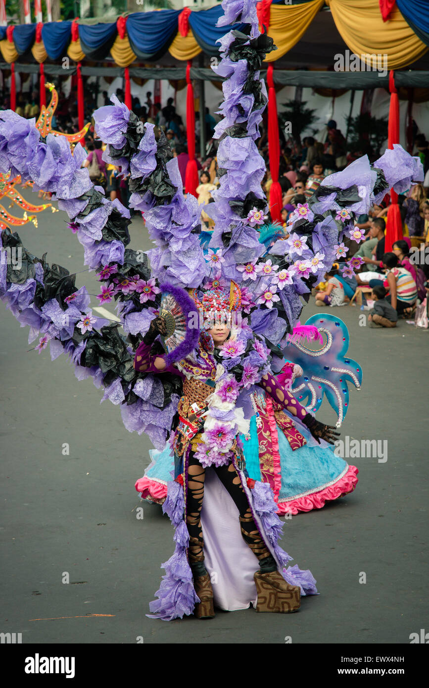 Jember Fashion Carnival in Jember, Java, Indonesia Stock Photo - Alamy