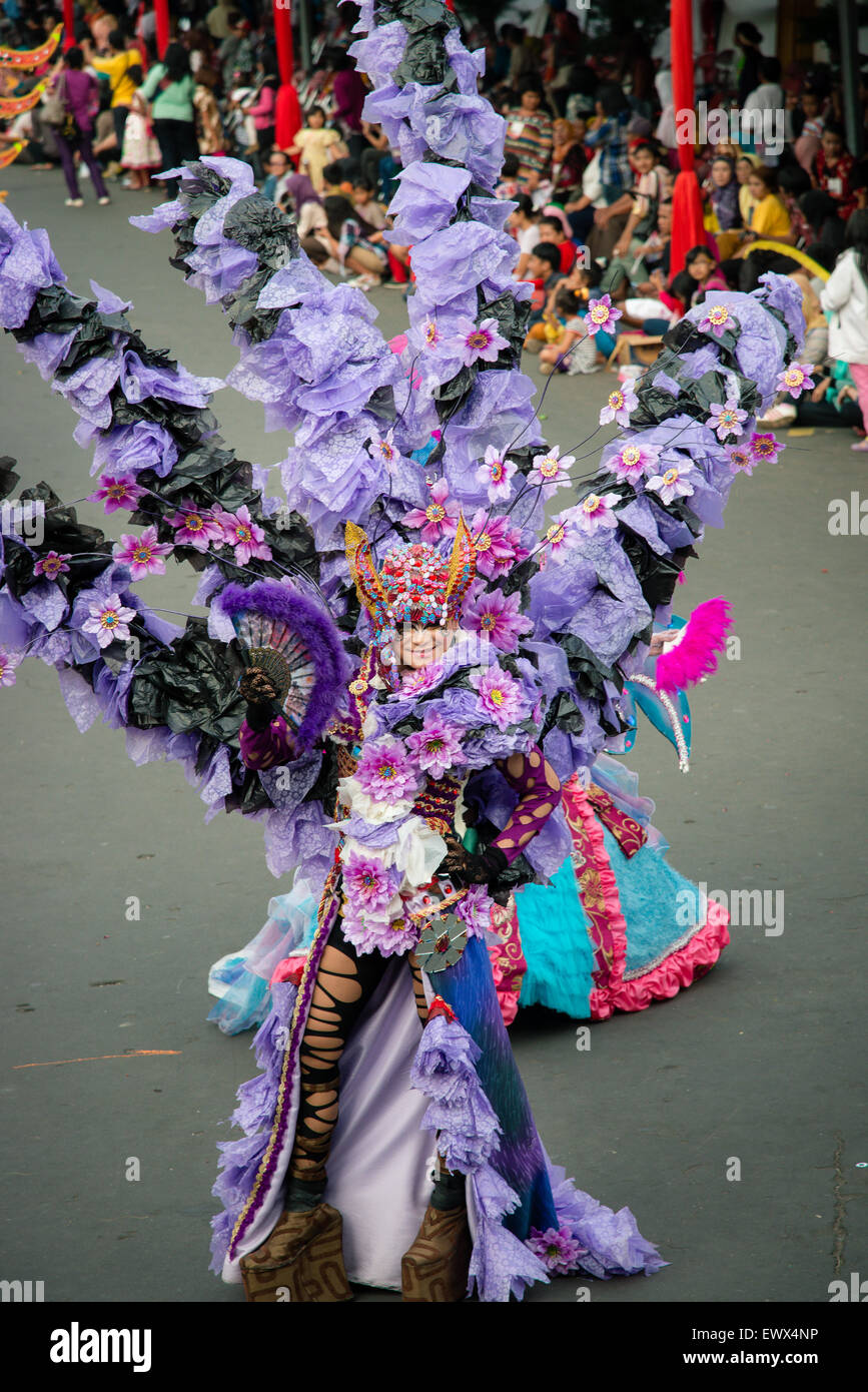 Jember Fashion Carnival in Jember, Java, Indonesia Stock Photo - Alamy