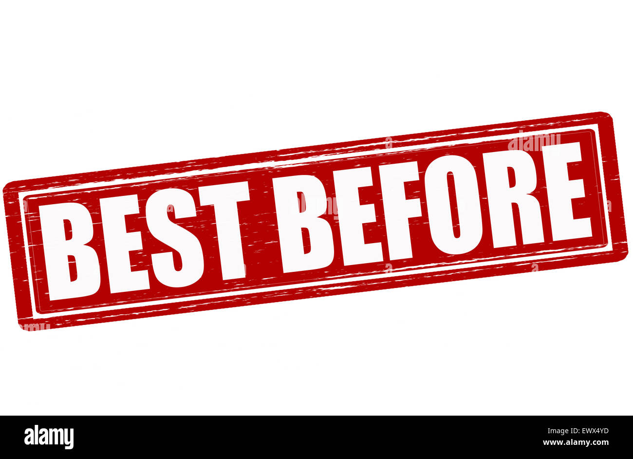 Stamp with text best before inside, illustration Stock Photo - Alamy