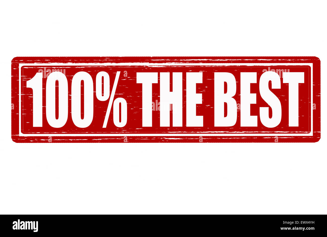 Stamp with text the best inside, illustration Stock Photo - Alamy
