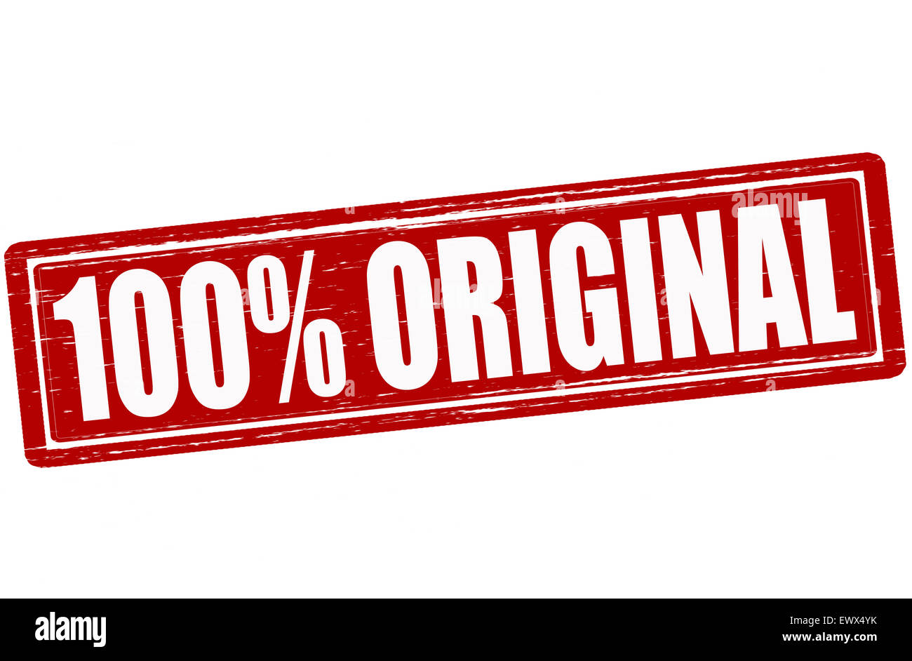 Stamp with word original inside, illustration Stock Photo - Alamy