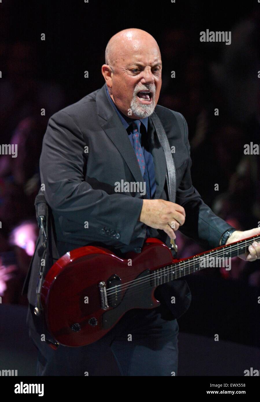 New York, NY, USA. 1st July, 2015. Billy Joel on stage for Billy Joel ...