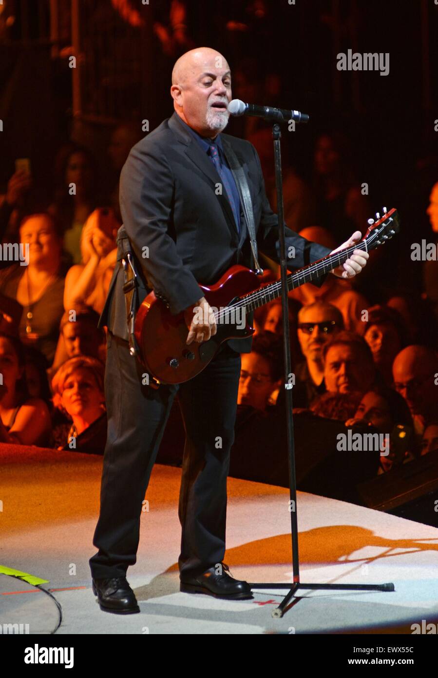 New York, NY, USA. 1st July, 2015. Billy Joel on stage for Billy Joel ...
