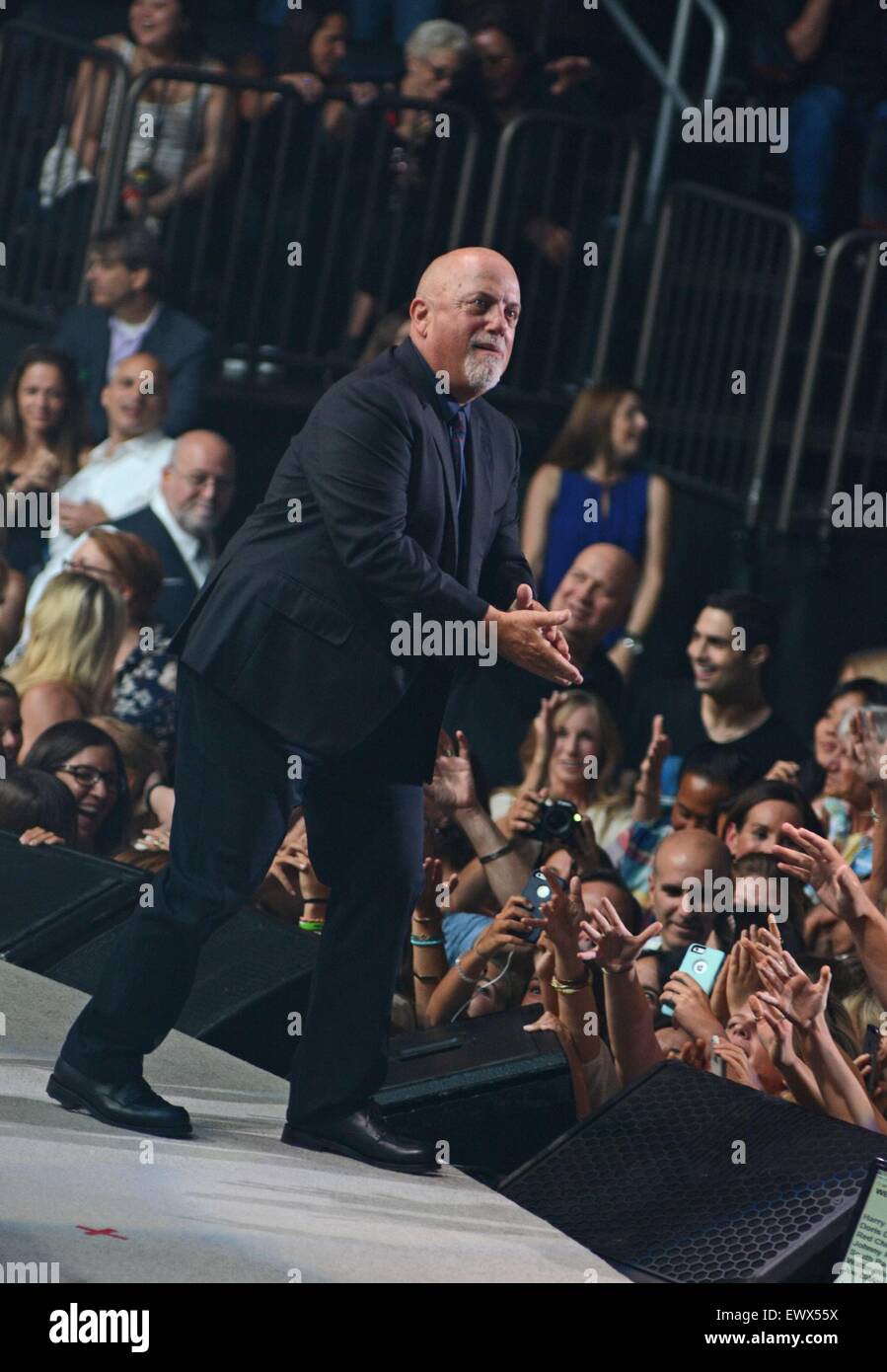 New York, NY, USA. 1st July, 2015. Billy Joel on stage for Billy Joel ...