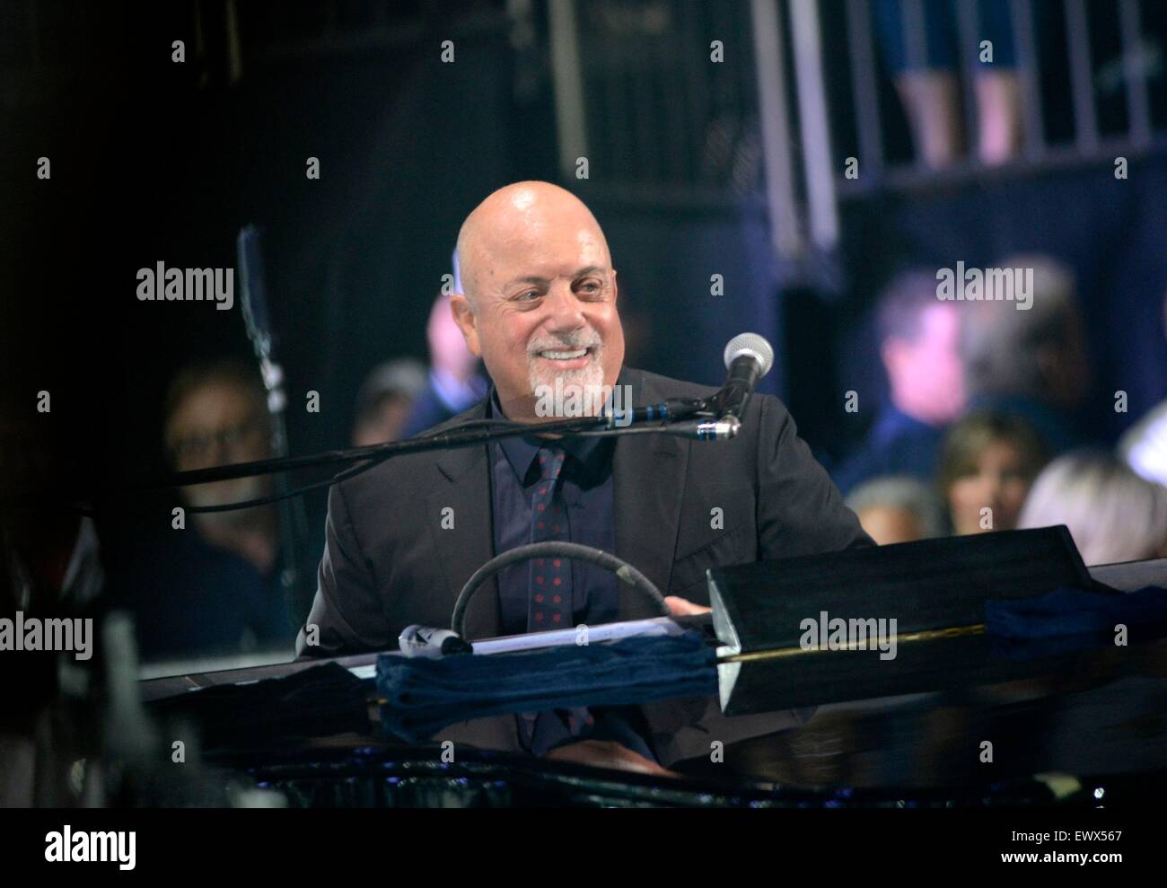 New York, NY, USA. 1st July, 2015. Billy Joel on stage for Billy Joel ...