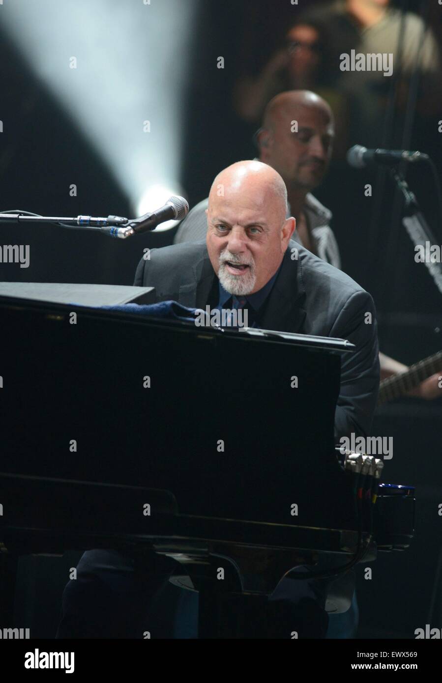 New York, NY, USA. 1st July, 2015. Billy Joel on stage for Billy Joel ...