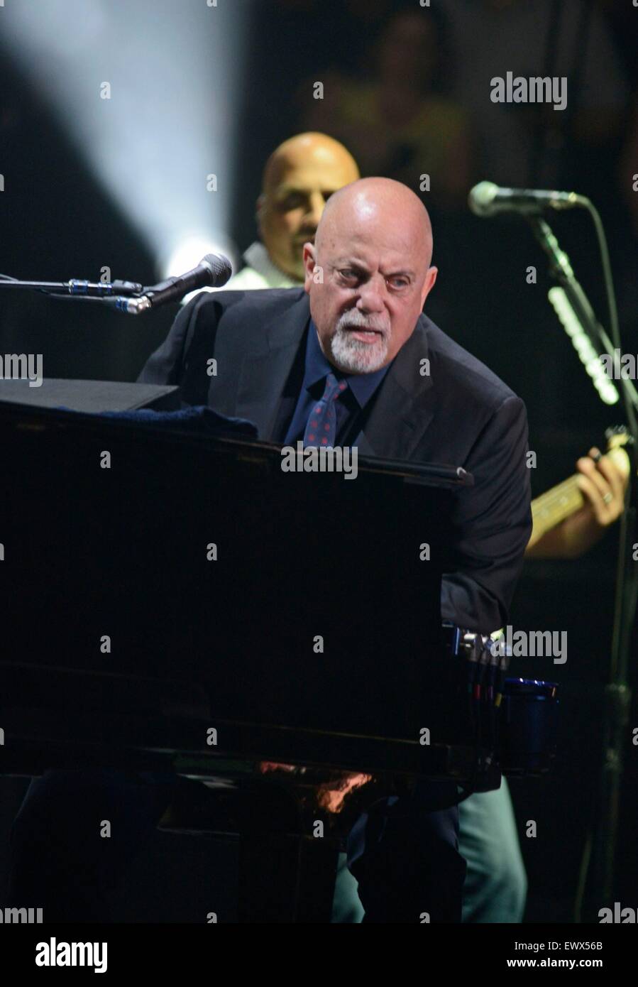 New York, NY, USA. 1st July, 2015. Billy Joel on stage for Billy Joel ...