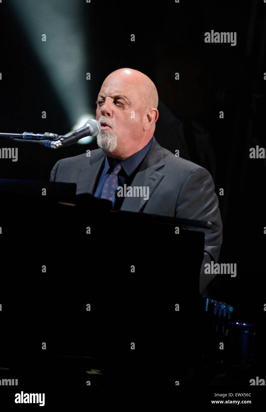 New York, NY, USA. 1st July, 2015. Billy Joel on stage for Billy Joel ...