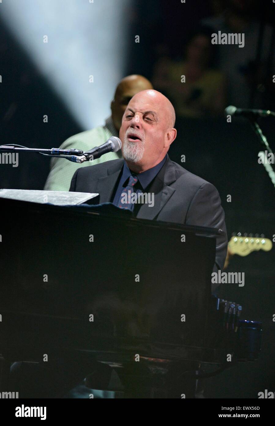 New York, NY, USA. 1st July, 2015. Billy Joel on stage for Billy Joel ...
