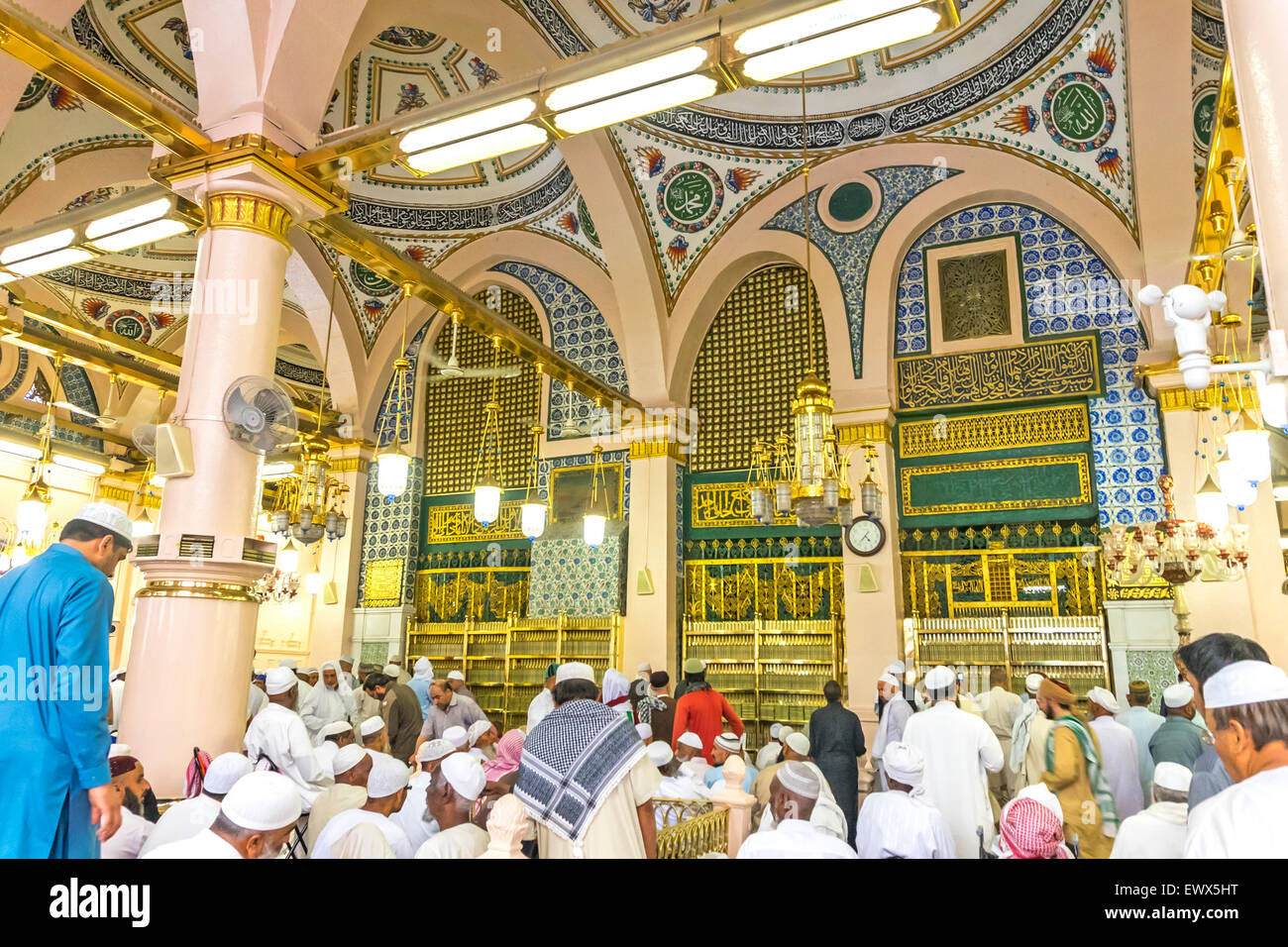Pillars Inside Masjid Nabawi