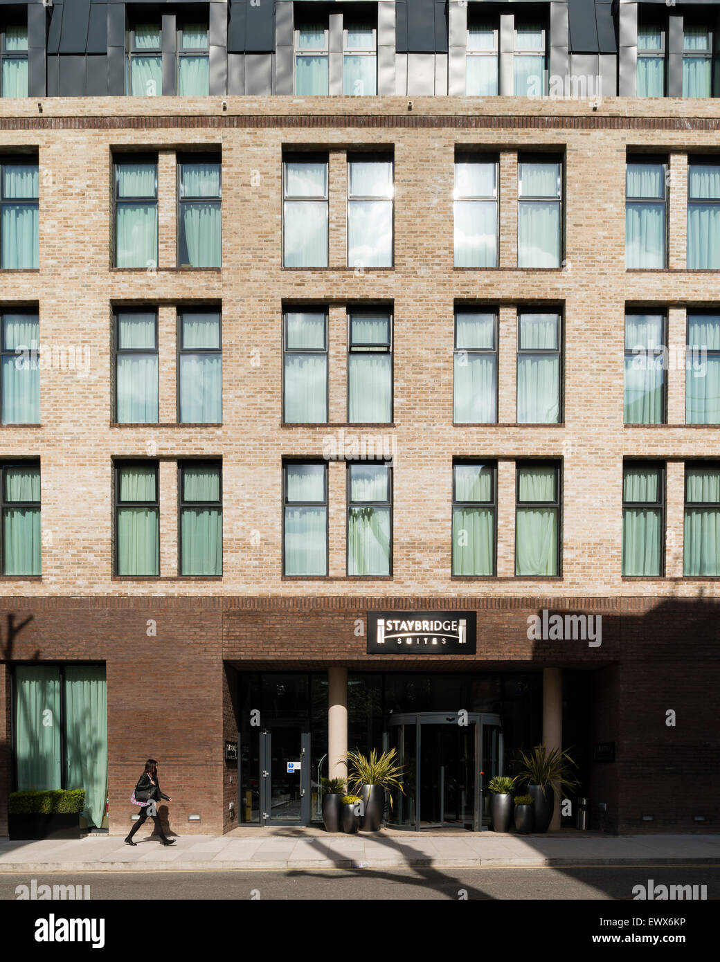 General view of hotel exterior. Spring Mews Student Living, London ...
