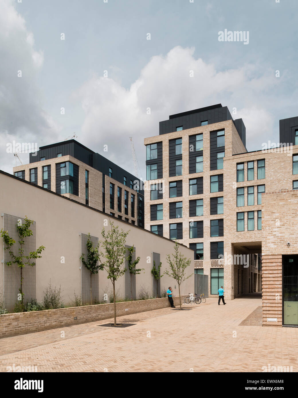 General view, exterior. Spring Mews Student Living, London, United ...