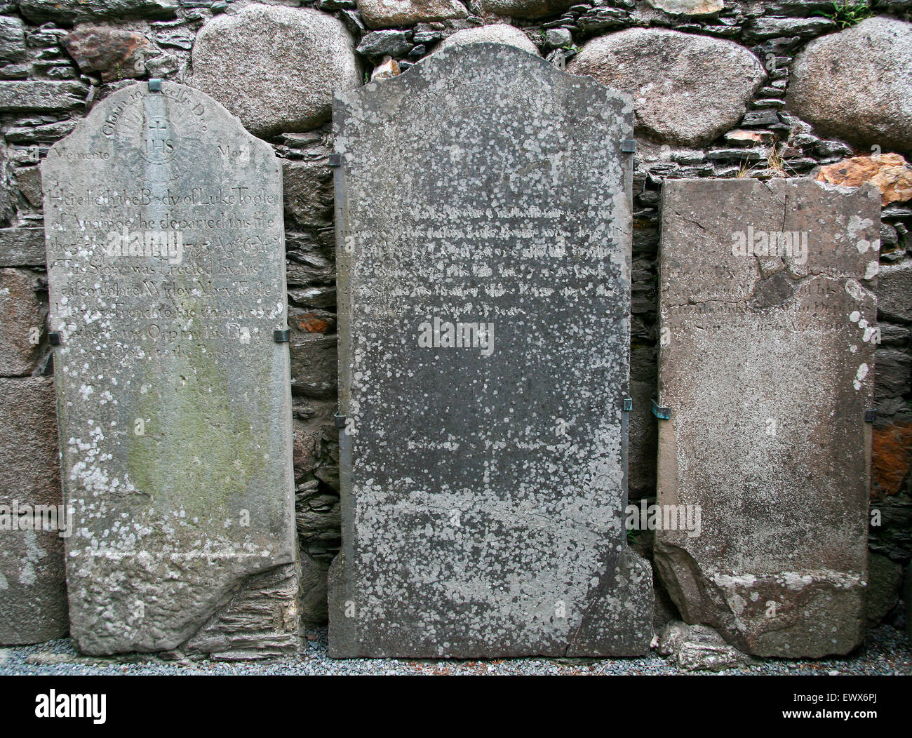 monastery, Glendalough, Ireland Stock Photo - Alamy