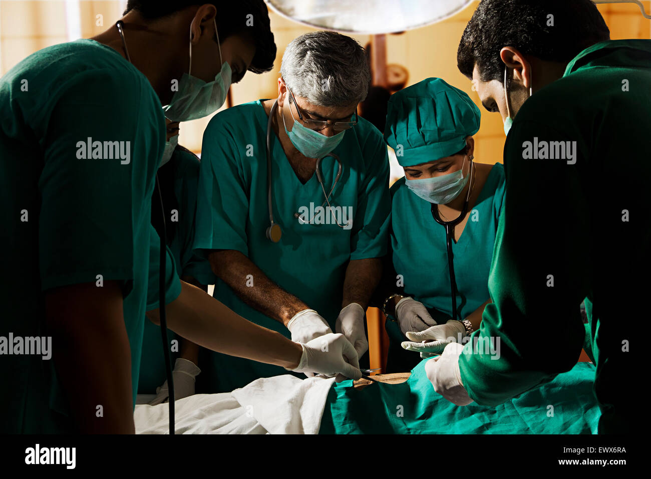 Patient crowd hi-res stock photography and images - Alamy