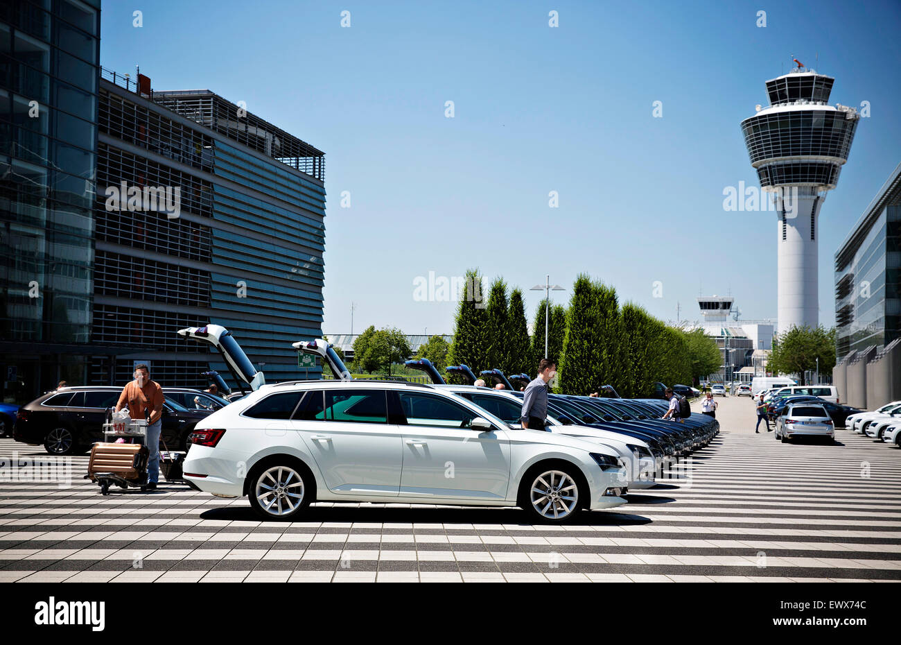 Skoda Superb Combi Stock Photo - Alamy