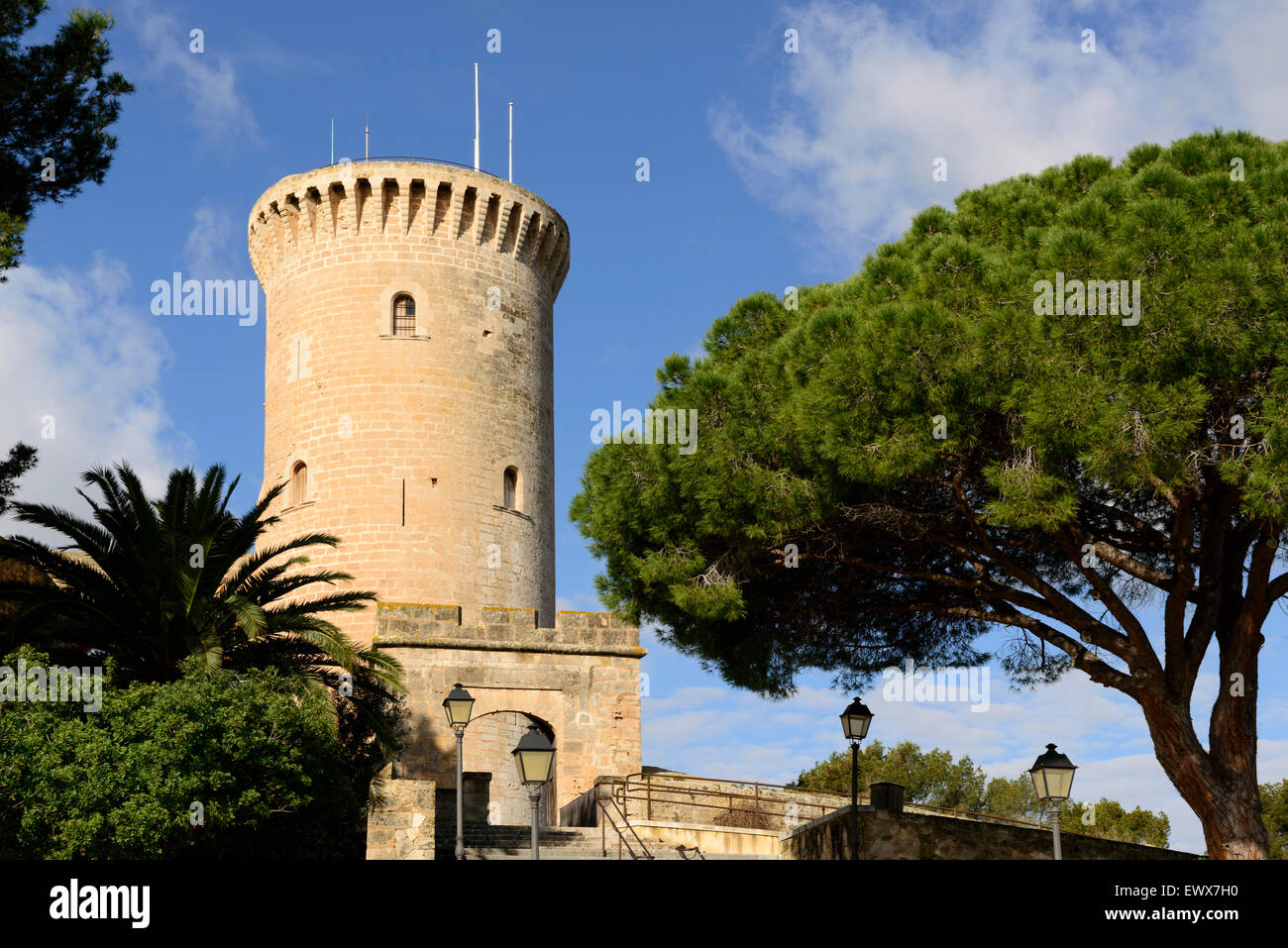 Castell de bellver palma de hi-res stock photography and images - Alamy