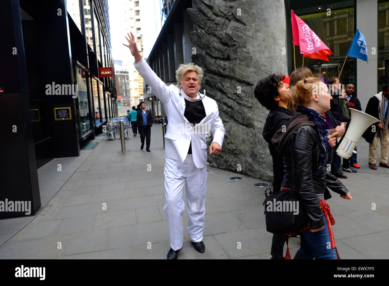 Reverend Billy and the Stop Shopping Choir target International law ...