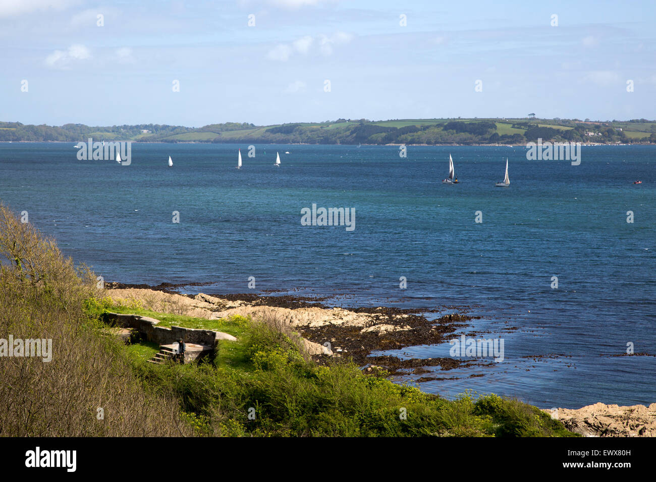Falmouth estuary hi-res stock photography and images - Alamy