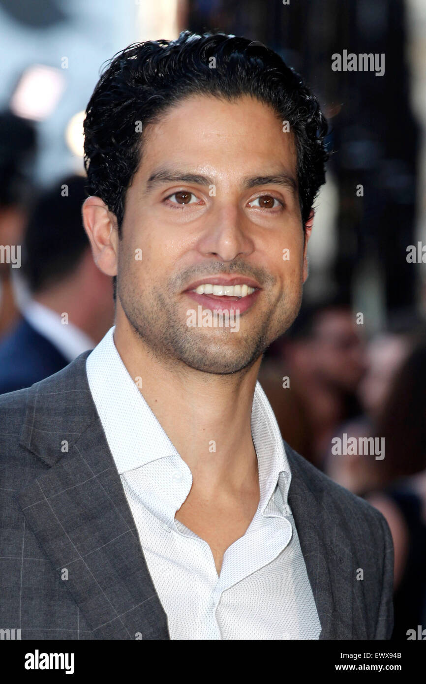 London. 30th June, 2015. Adam Rodriguez attending the 'Magic Mike XXL ...