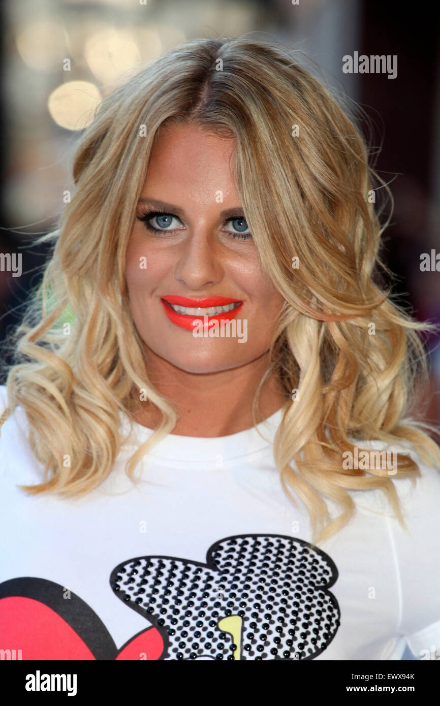 London. 30th June, 2015. Danielle Armstrong attending the 'Magic Mike ...