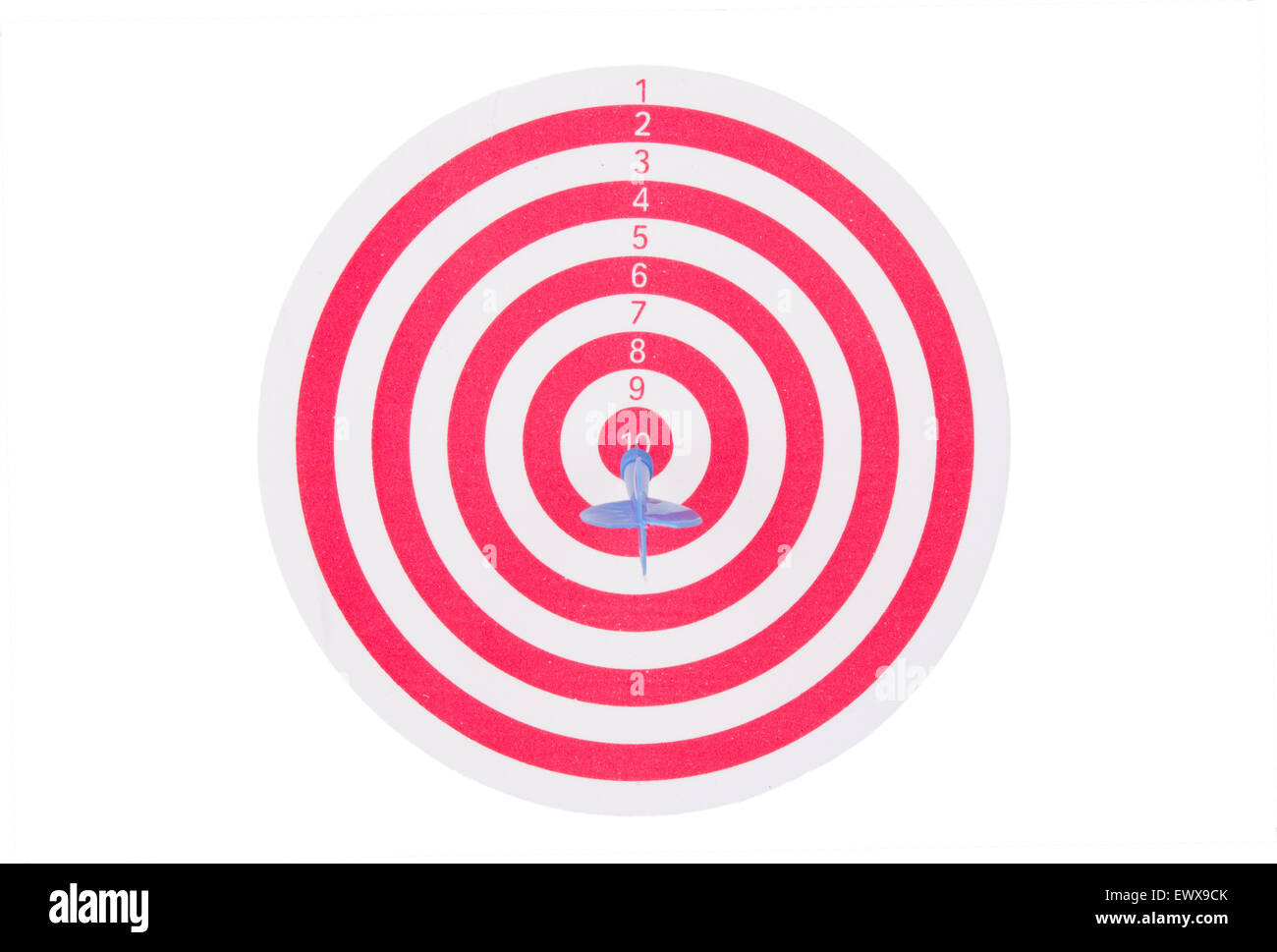 Archery aim target Cut Out Stock Images & Pictures - Alamy
