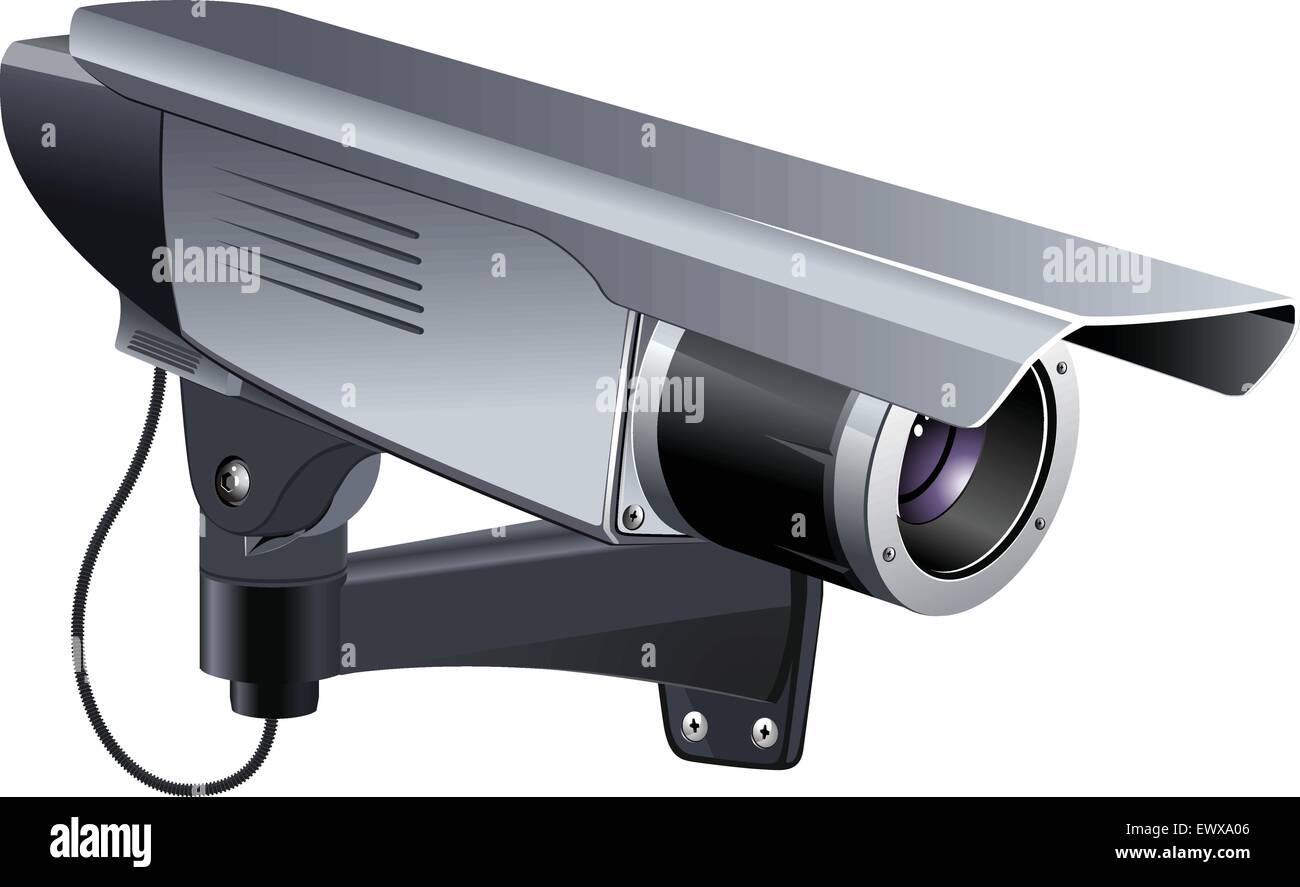 camera of the video observation Stock Vector Image & Art - Alamy