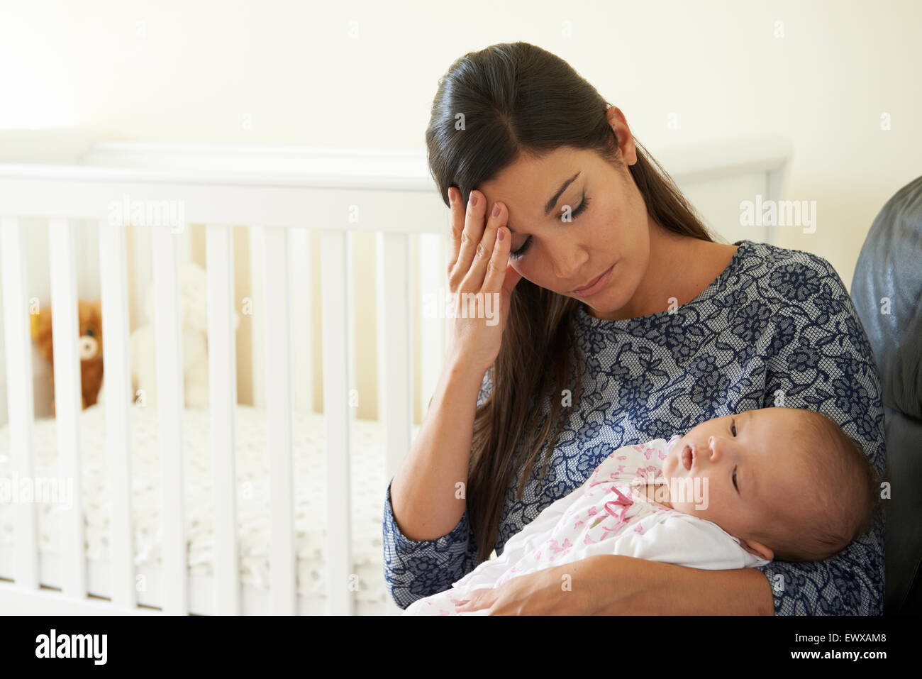 Tired mother hi-res stock photography and images - Alamy