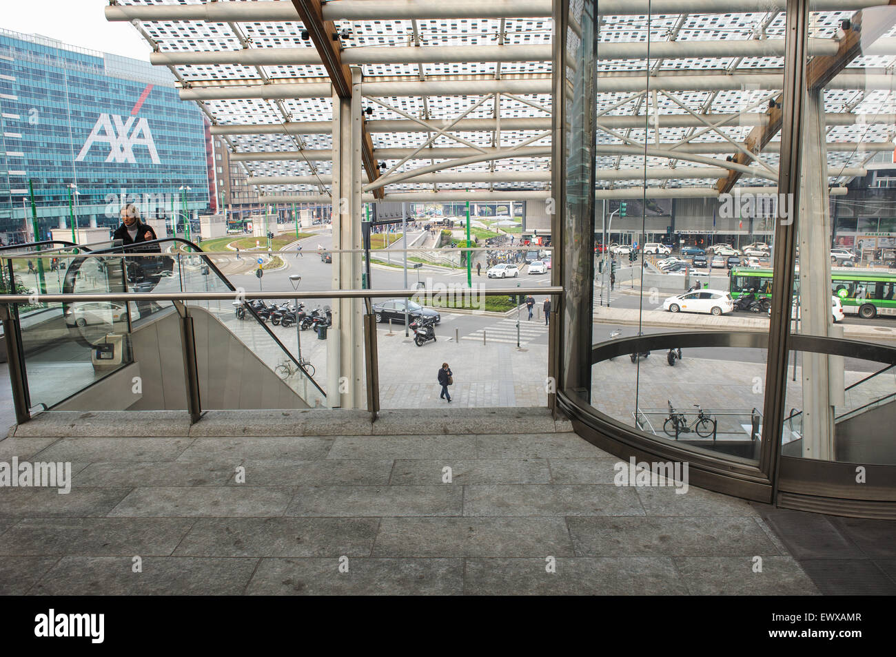 Milan railway station garibaldi hi-res stock photography and images - Alamy