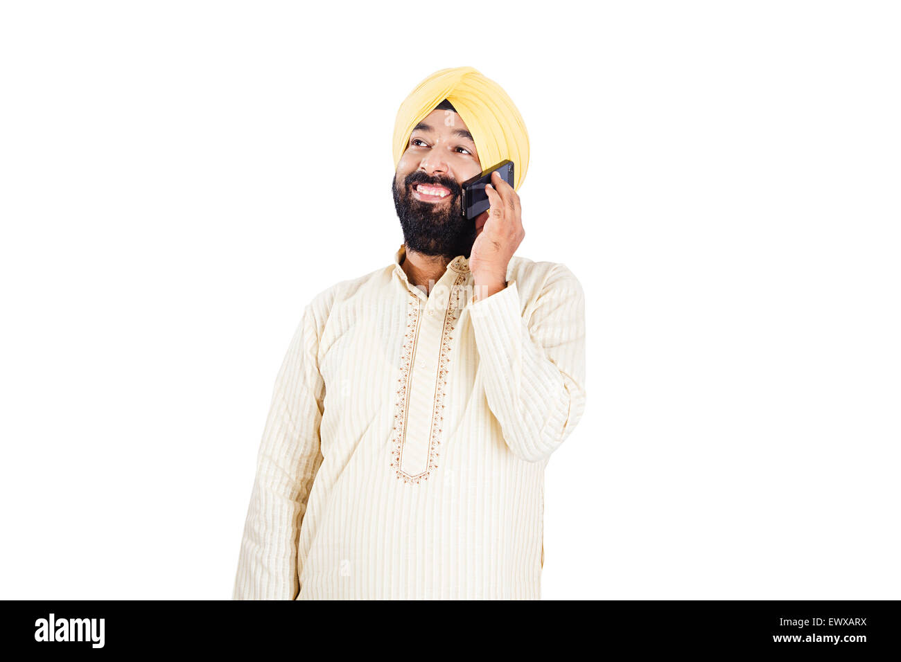 Indian punjabi man standing pose hi-res stock photography and images ...