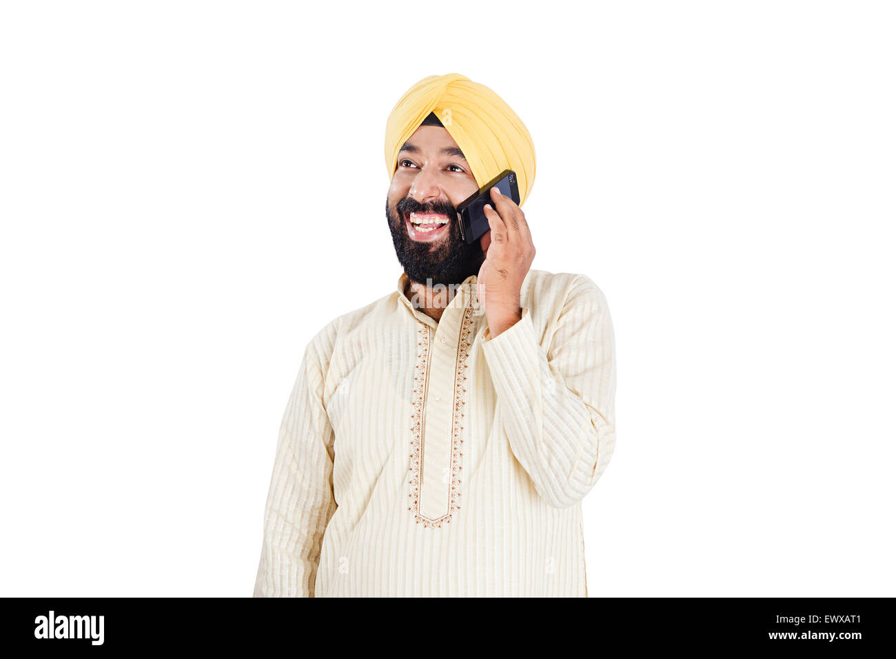 Indian punjabi man standing pose hi-res stock photography and images ...