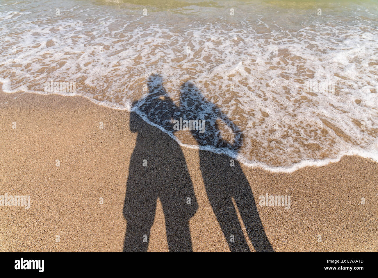 Taking holiday photos beach hi-res stock photography and images - Alamy
