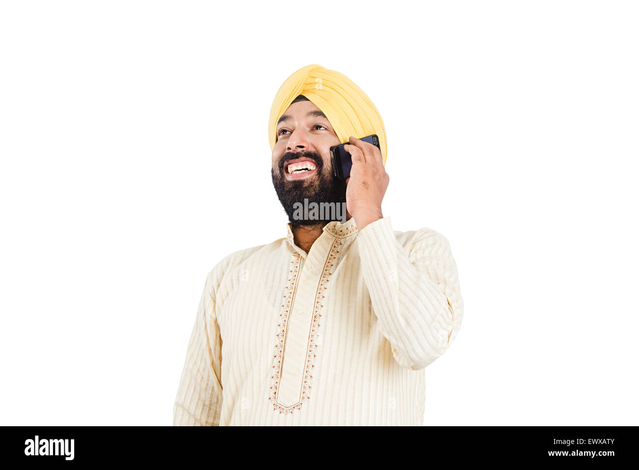 Indian punjabi man standing pose hi-res stock photography and images ...