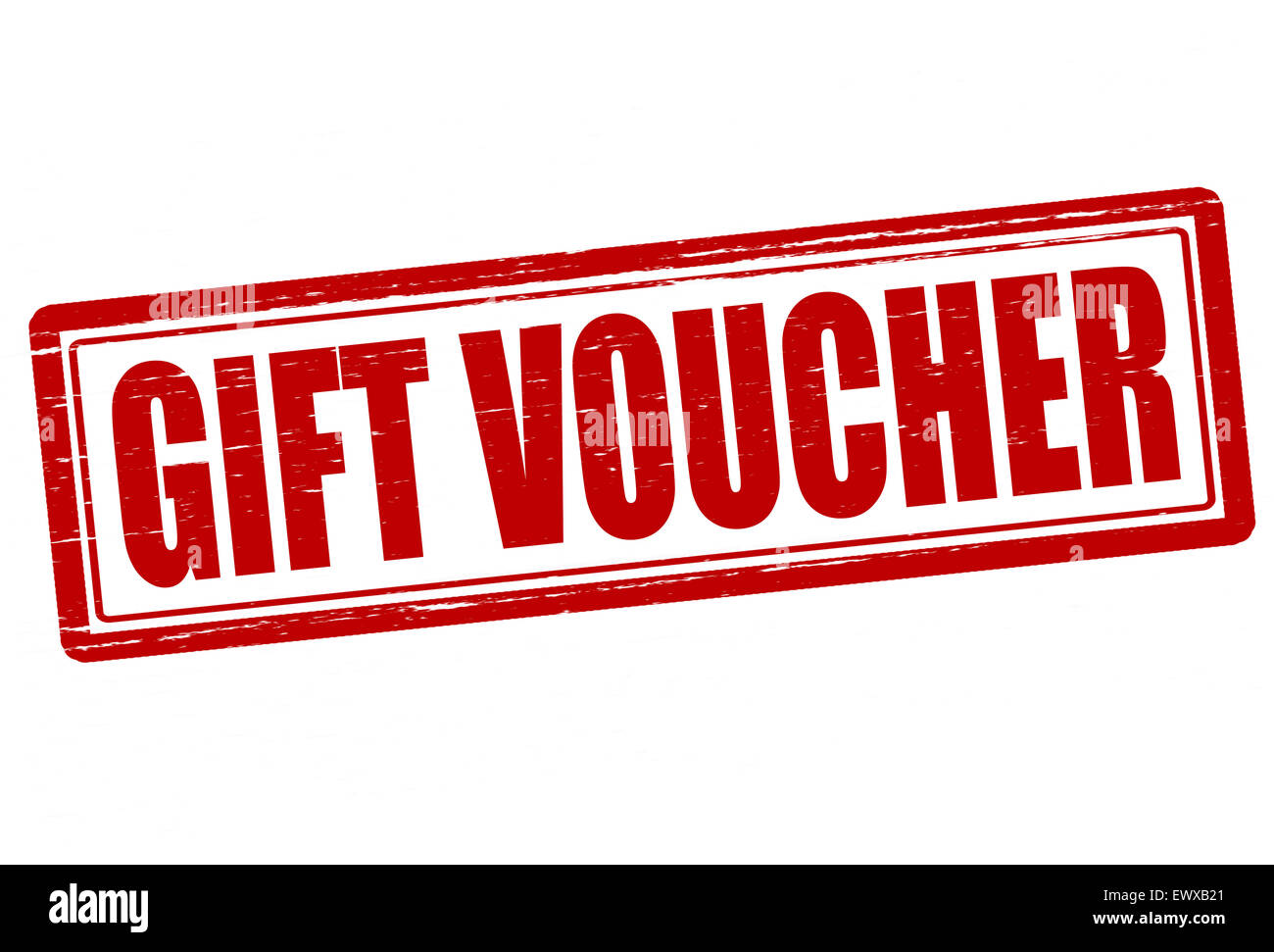 Gift voucher stamp hi-res stock photography and images - Alamy