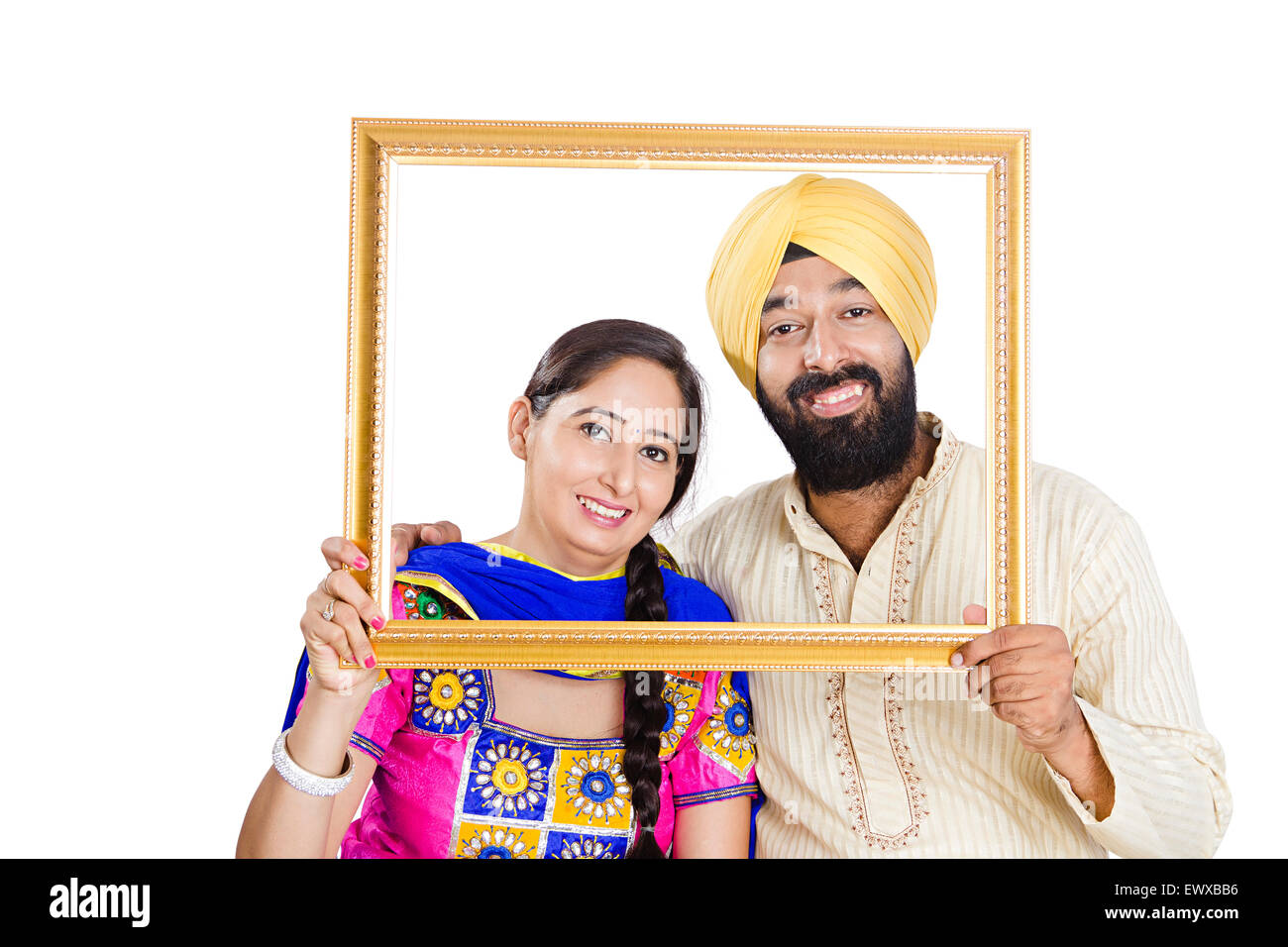 Sikh married couple hi-res stock photography and images - Alamy