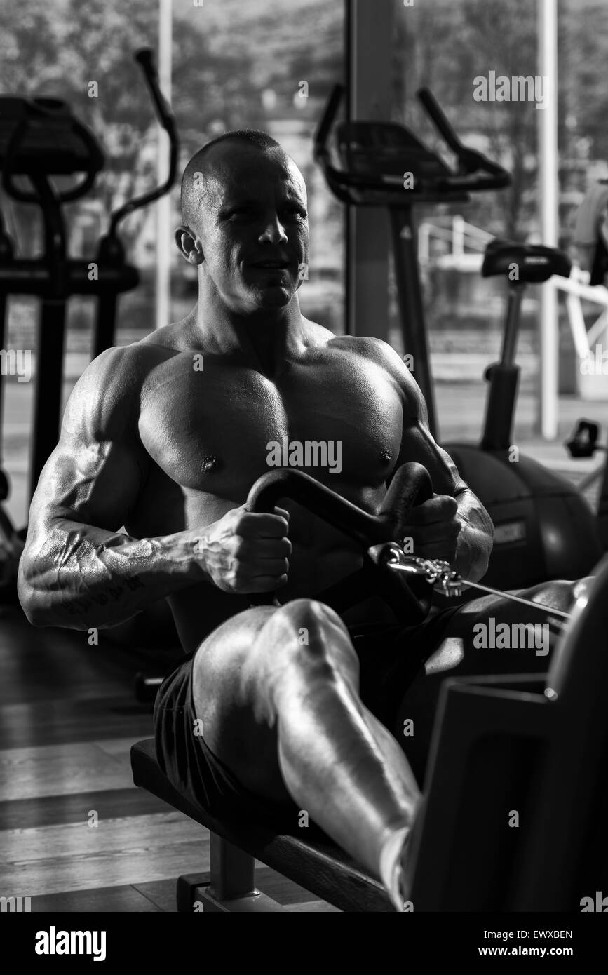 Bright gym Black and White Stock Photos & Images - Alamy