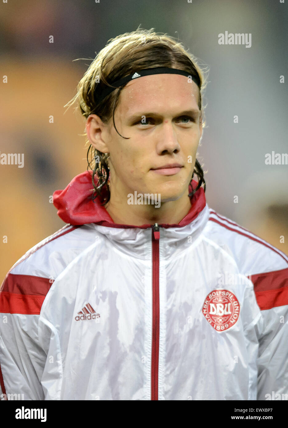 Prague, Czech Republic. 27th June, 2015. Denmark's Jannik Vestergaard ...