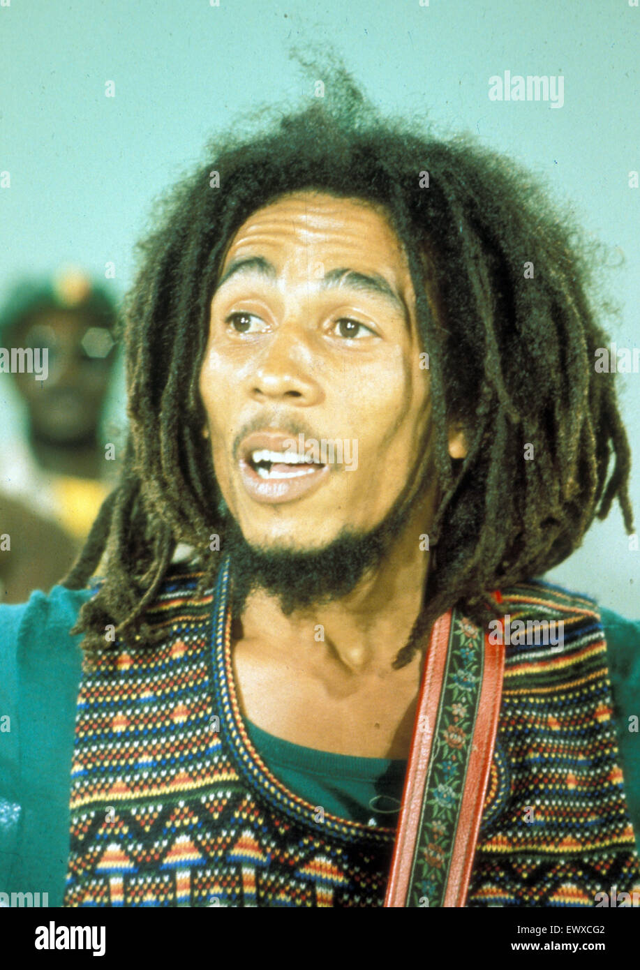 Bob Marley 1945 1981 Jamaican Reggae Stock Photos & Bob Marley 1945 ...