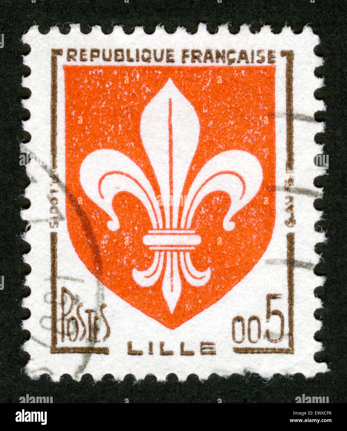 Lille stamp hi-res stock photography and images - Alamy