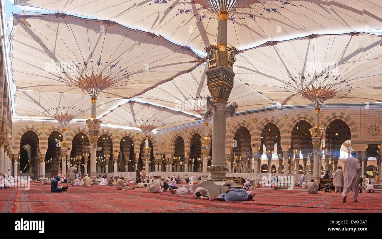 Inside Masjid Nabawi
