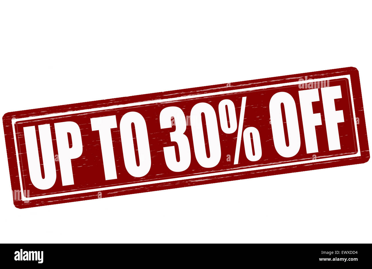 Stamp with text up to inside, illustration Stock Photo - Alamy