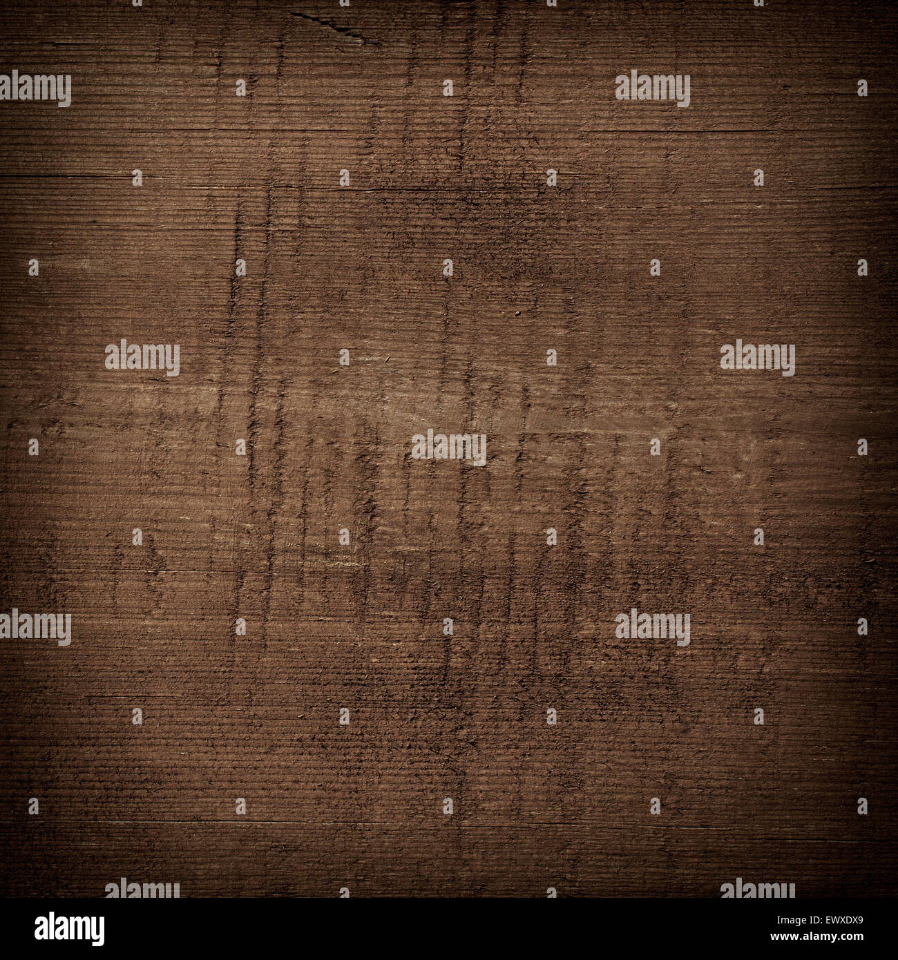 Dark brown scratched wooden cutting board. Wood texture Stock Photo - Alamy