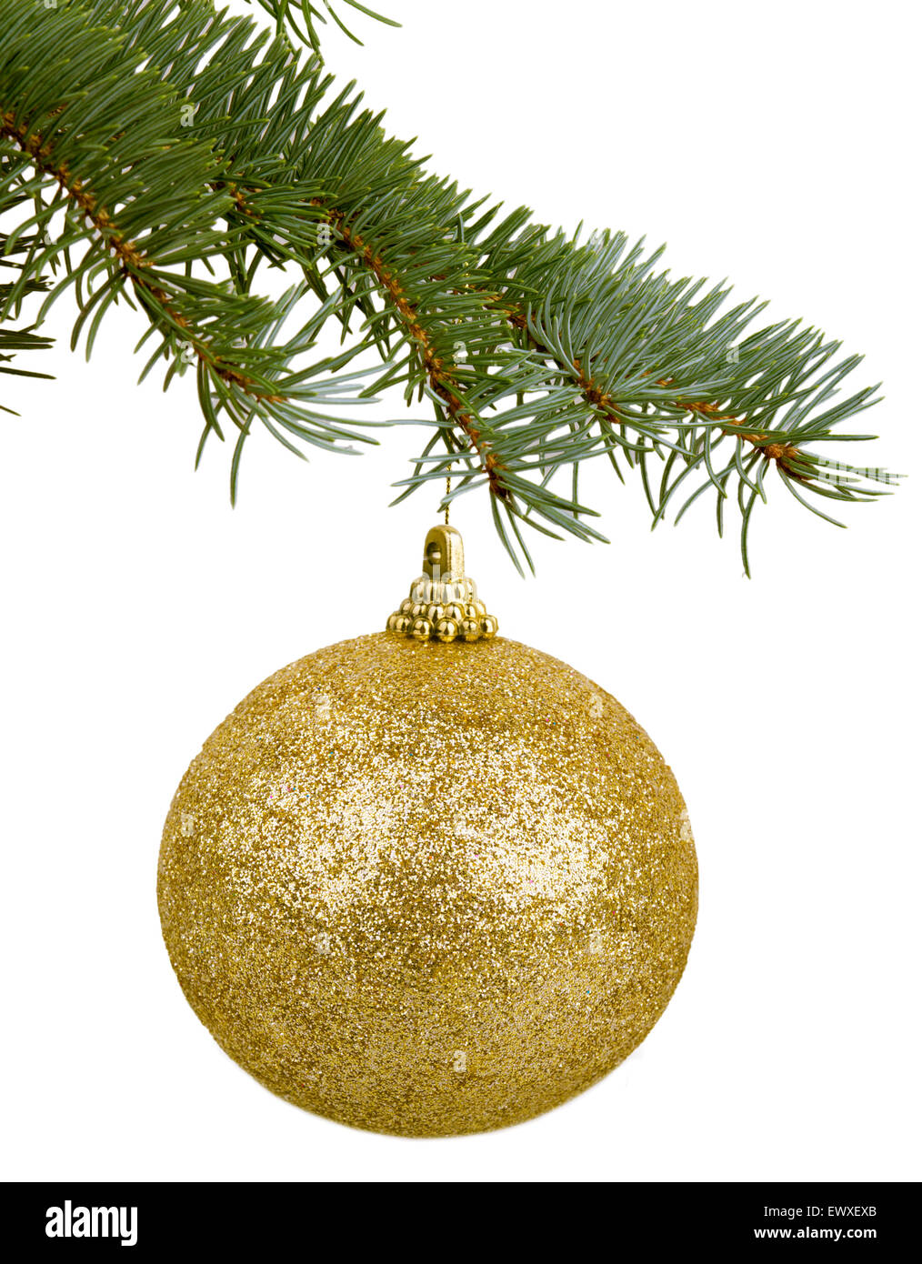 Golden christmas toy hi-res stock photography and images - Alamy