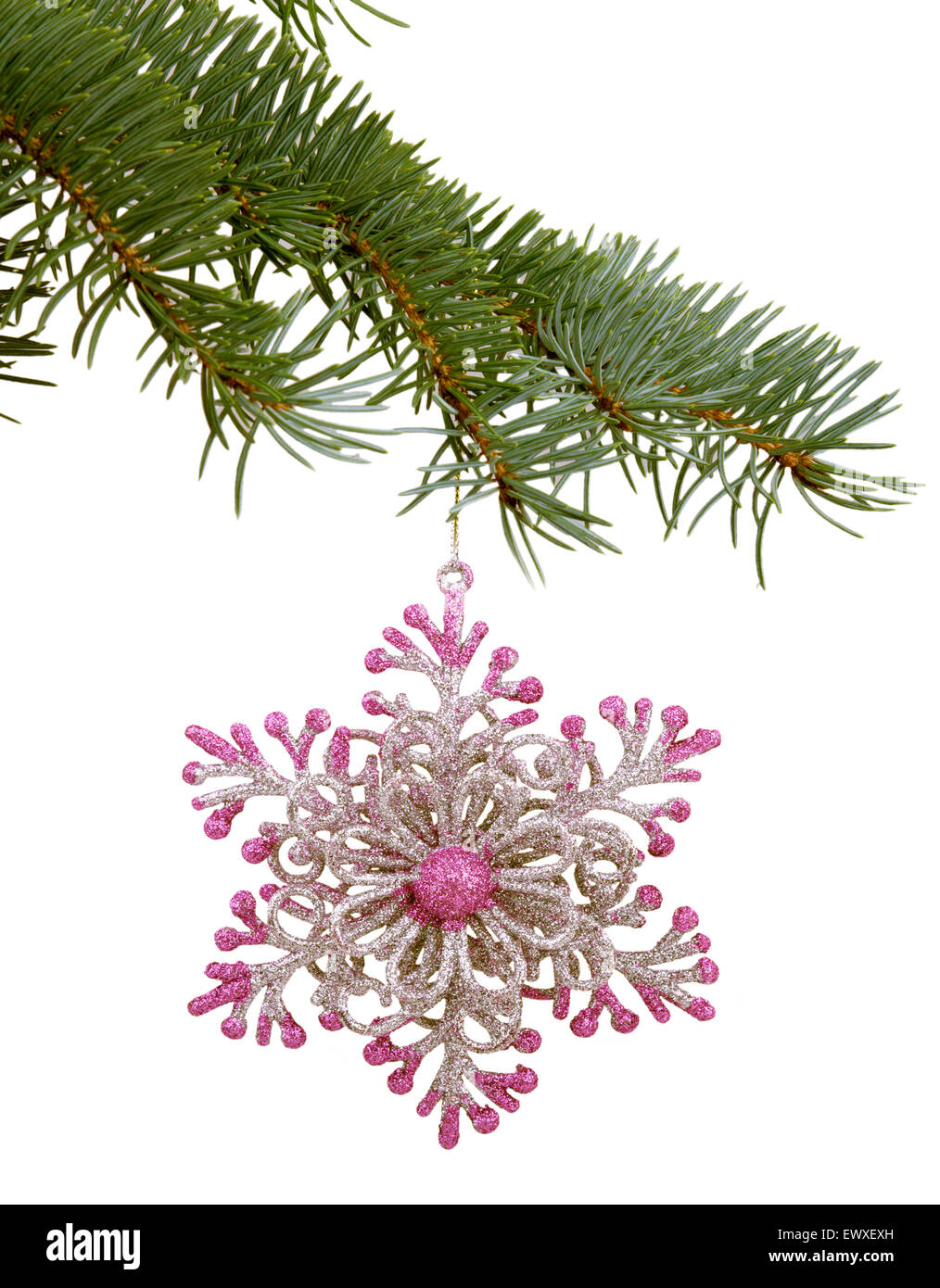 Snowflake garland hi-res stock photography and images - Alamy