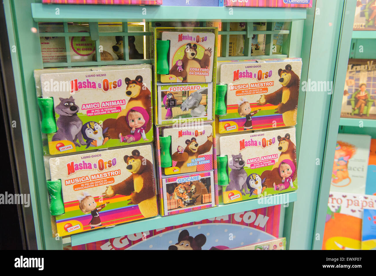 Masha and the bear cartoon hi-res stock photography and images - Alamy